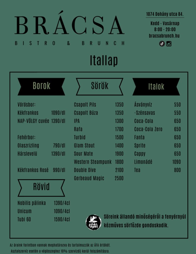Brácsa Bistro & Brunch